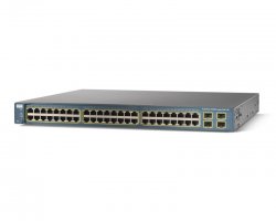Switch Catalyst CISCO 3560 48 10/100 PoE + 4 SFP Standard Image, WS-C3560-48PS-S