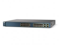 Catalyst svič CISCO 3560 24 10/100/1000T + 4 SFP + IPS Image, WS-C3560G-24TS-E