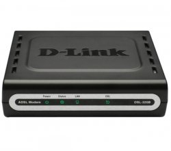 Modem D-LINK DSL-320B, ADSL2+ Ethernet Modem (Annex A), DSL-320B/EU