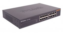 Svič D-LINK DES-1016D/E, 16-port 10/100 Desktop, DES-1016D/E