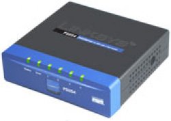 Print server LINKSYS PSUS4 10/100 za USB sa 4-potnim switchem, PSUS4