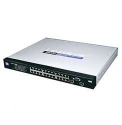 Svič LINKSYS SRW2024P‚ 24-portni, 10/100/1000 gigabitni sa Web View, POE i SNMP, SRW2024P
