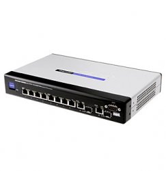 Svič LINKSYS SRW208MP‚ 8-portni, 10/100 ethernet sa Web View i maksimalnom snagom POE, SRW208MP