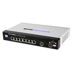 Svič LINKSYS BY CISCO SRW2008 C, 8-port 10/100/1000 Gigabit svič sa WebView i SNMP, SRW2008-EU