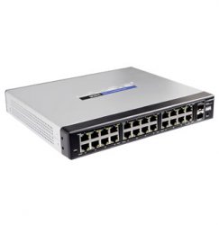 Svič LINKSYS BY CISCO SR2024C, 24-port 10/100/1000 Gigabitni, SR2024C-EU
