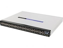 Svič LINKSYS BY CISCO SRW248G4P, 48-port 10/100 + 4-Port Gigabitni sa WebView i SNMP i PoE, SRW248G4P-EU