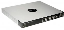 Switch LINKSYS SGE2000 C / 24 porta GB, 4 deljena 10/100/1000 SFP ports, WebView,SNMP, static l3