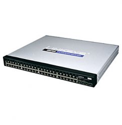 Svič LINKSYS BY CISCO SRW2048, 48-Port 10/100/1000 Gigabit svič sa Web View, SRW2048-EU