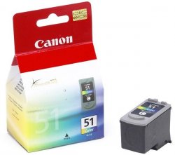 Kertridž CANON InkJet CL-51 iP2200, MP-150, 160, 170, 180, 450, 460 MX-300, 310 (BS0618B001AA)