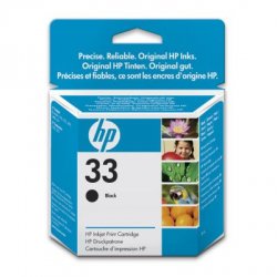 Kertridž HP No. 33 crne boje, InkJet kertridž, 30ml (51633ME)