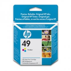 Kertridž HP No.49 Tri-Colour Inkjet kertridž, 11ml (51649NE)