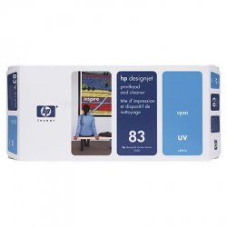 Printhead HP No. 83 UV sa kertridžom cyan boje i čistačem za ploter 5000UV, 5500UV (C4961A)
