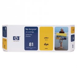 Kertridž HP No.81 Dye Yellow Ink Cartridge, 680ml, za Ploter 5000/5500, CTMEC4933A