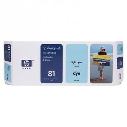 Kertridž HP No.81 Dye Light Cyan Ink Cartridge, 680ml, za Ploter 5000/5500, CTMEC4934A