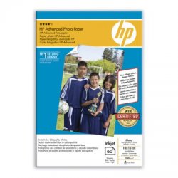Papir HP Advanced Glossy fotopapir 60 sht, 10x15cm borderless, Q8008A