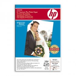 Papir HP Premium Plus High-gloss foto, 10x15cm plus tab, 280g/m2, 25 listova (Q8027A)