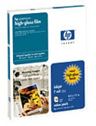 Papir HP Premium High-gloss white film, A4, 20 sheets [Q1981A]