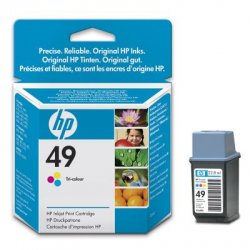 Kertridž HP 49 Large Tri-Colour Inkjet kertridž, 22.8ml (51649AE)