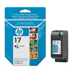 Kertridž HP No. 17 Tri-colour InkJet kertridž, 15ml (C6625AE)