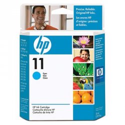 Kertridž HP No.11 Cyan Ink Cartridge za ploter 70, 100, 110, 120, Off.Jet Pro K850, Buss.1000, C4836A