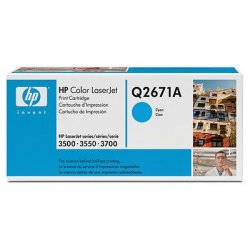 Toner HP za laserski štampač u boji cyan boje 3500, 3550 (Q2671A)