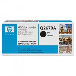 Toner HP za laserski štampač u boji crne boje 3500, 3550/3700 (Q2670A)