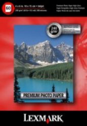 Papir LEXMARK premium Glossy foto 10x15cm, 60 sheets (0021G0711)