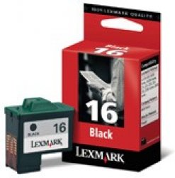 Kertridž LEXMARK No.16 crne boje za Z13, Z23e, Z25, Z33, Z35, X1150, X1180, X1190, Z602, Z605, Z612, Z615, Z617 (010N0016E)