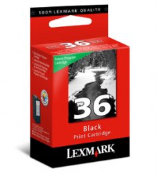 Kertridž LEXMARK crne boje No.36 za X3650, X4650, X5650, X6650, X6675, Z2420, 018C2130