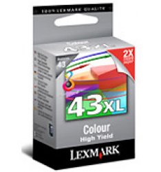 Kertridž LEXMARK 18YX143E Color, High #43XL za X4850, X4875, X6575, X7675, X9575, 018YX143E