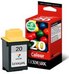 Kertridž LEXMARK No.20 u boji za Z42, Z43, Z45, Z51, Z52, X83, Z125, Z705, P706, P707, F4270 (015MX120E)