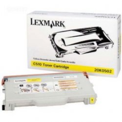 Kertridž LEXMARK za laserski štampač u boji C510, 3000 stranica, žute boje (20K0502)