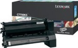 Toner LEXMARK za C77x, crne boje, 6000 stranica (00C7700KS)