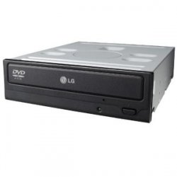 DVD rom LG 16x, 48x SATA DH16NS10, crne boje, bulk pakovanje (DH16NS10.AUAA10B)