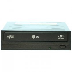 DVD uredjaj LG RW GH22NS30 22x, SATA, crna boja, bare bulk, SecureDisc (GH22NS30.AUAA50B)