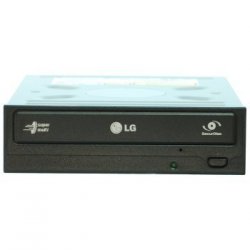 DVD rezač LG DVD RW GH22NP20 22x speed, PATA, crne boje, bare bulk, SecureDisc, GH22NP20.AUAU50B