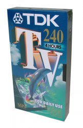 TV video kaseta TDK, E-240TVED-A