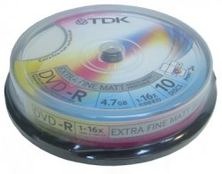 Prazan disk DVD-R47PWWCBED10*AE