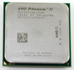 Procesor AMD CPU Phenom II X4 955, Black Edition, 125W, AM3, 8MB, 3200MHZ, Retail, HDZ955FBGMBOX