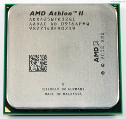 Procesor sa tri jezgra, AMD Athlon II X3 425, Socket AM3, 2700MHz, AWADX425WFGIBOX