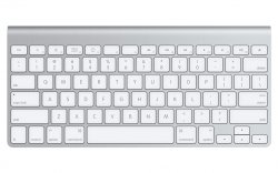 Bežična tastatura APPLE Wireless Keyboard Int, bele boje, MB167Z/A