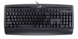 Tastatura GENIUS KB 120, PS/2, US+EUR, crne boje, 31300696120