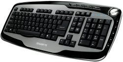 Tastatura GIGABYTE GK-K6800 Multimedia Luxury, GK6800-SCG-BCR