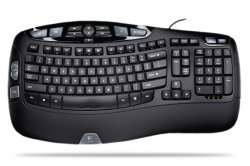 Tastatura LOGITECH Wave Keyboard US, 920-000352