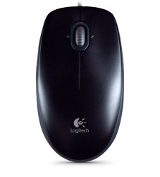 Miš LOGITECH B110 mouse USB, optički, crne boje, 910-001246