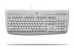 Tastatura LOGITECH OEM Internet 350 bele boje PS/2 US, 967718-0100