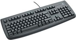 Tastatura LOGITECH Deluxe 250 PS/2 crne boje, OEM, YU, 967642-0133