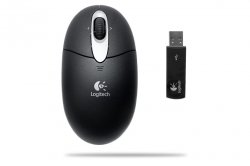 Bežični optički miš LOGITECH OEM RX650, crne boje, USB, 910-000342
