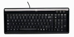 Tastatura LOGITECH Ultra tanka, YU, crne boje, 967653-0138
