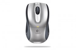 Optički miš LOGITECH V320 Cordless za notebook crno srebrne boje, USB, 932219-0914